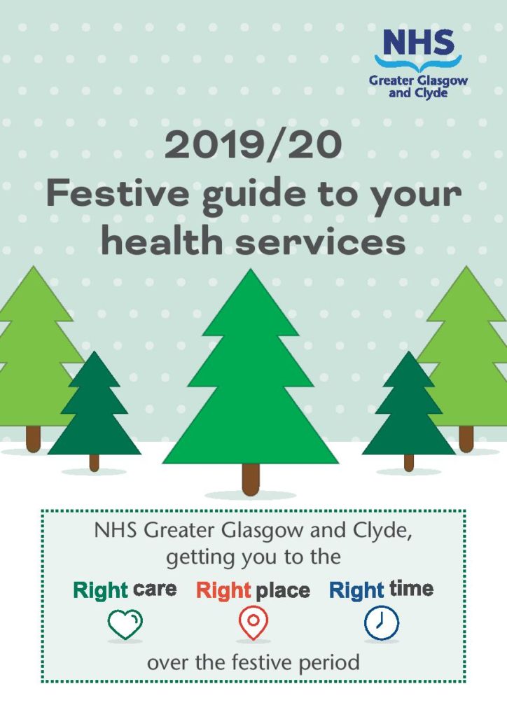 Festive Health Guide - NHS GGC - Ceartas - Advocacy Services in East ...