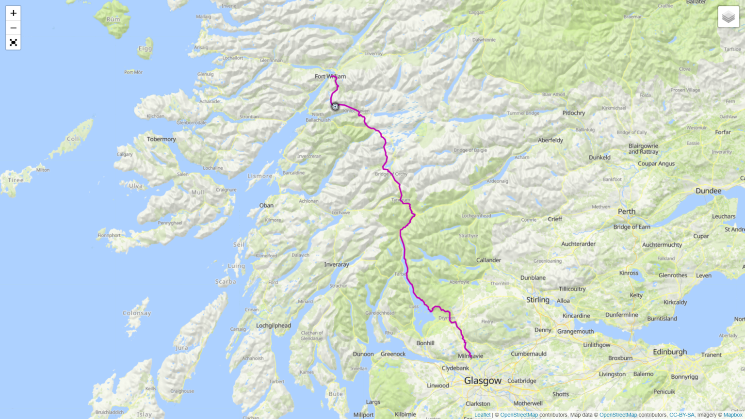 The Ceartas distance challenge for August: did we finish the West ...